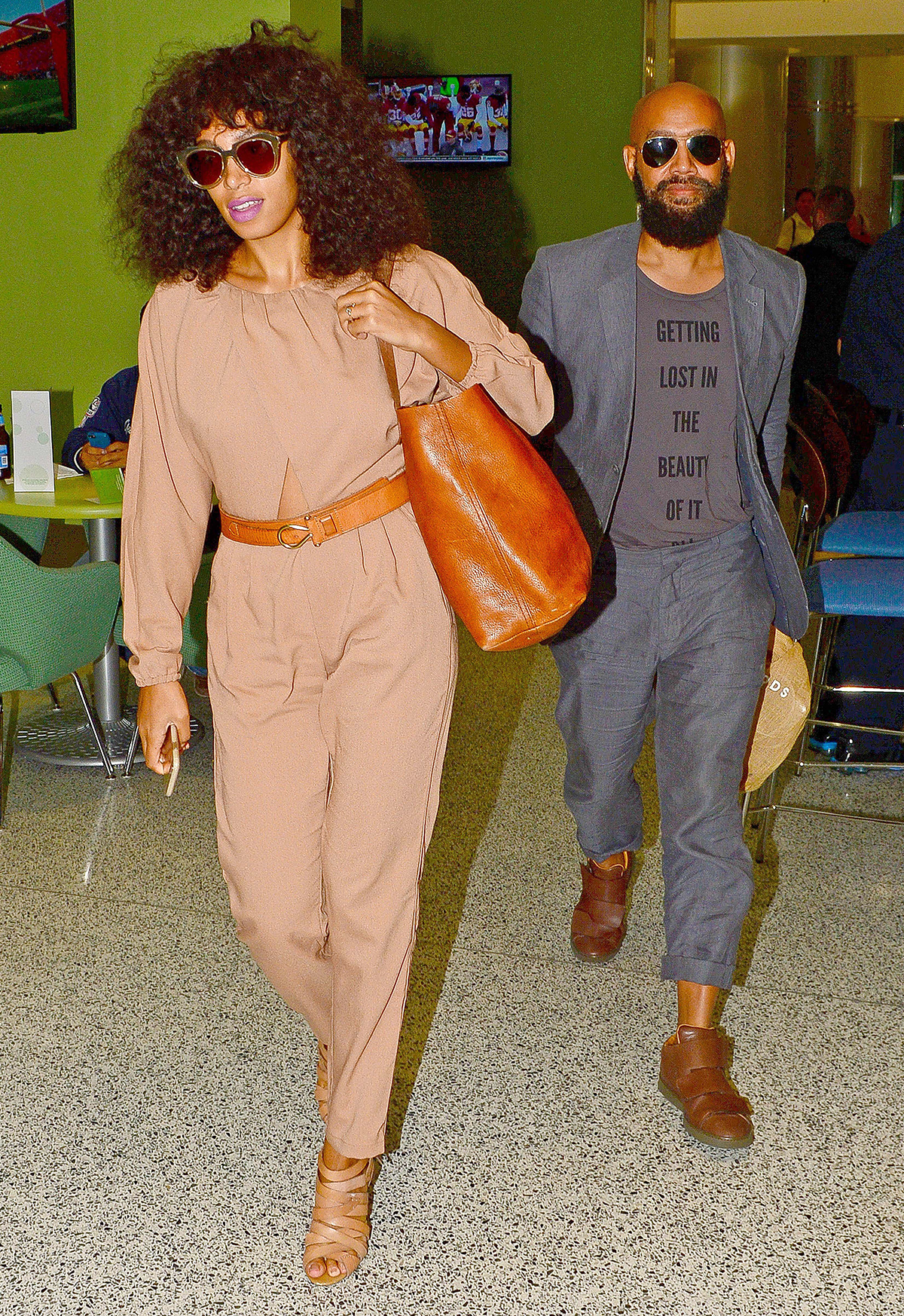 Solange Knowles And Alan Ferguson