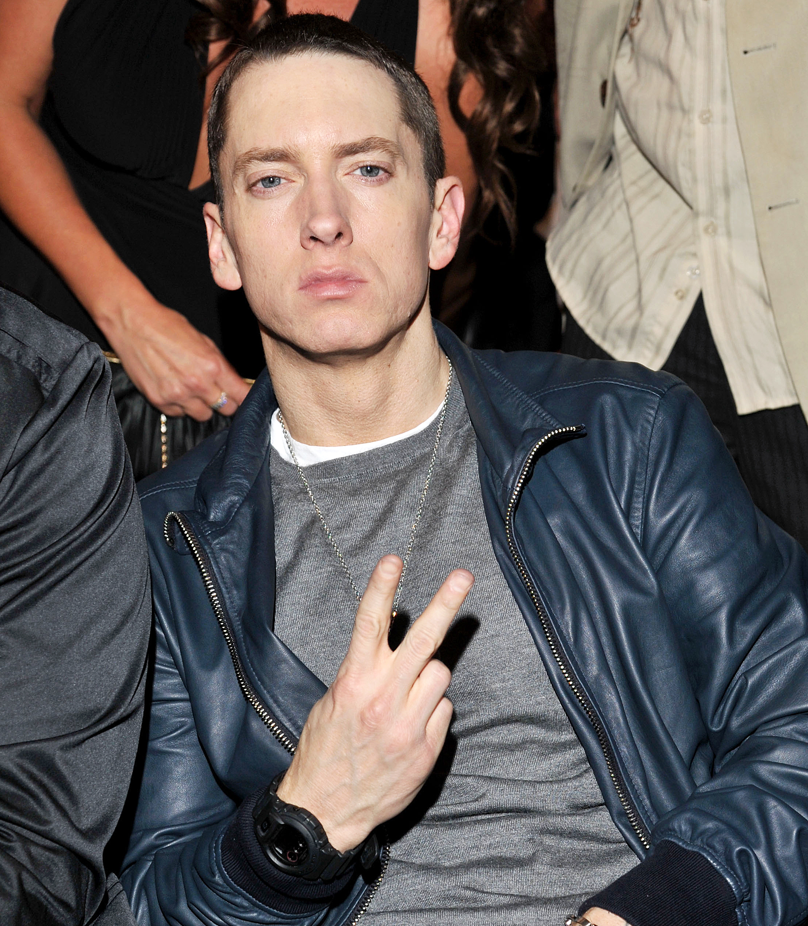 Eminem Visits Terminally Ill Teen Gage Garmo in Michigan