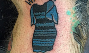 Man Tattoos The Dress on His Leg: What Color Is It?