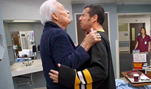 Adam Sandler, Bob Barker Fight, Recreate Happy Gilmore Scene: Videos