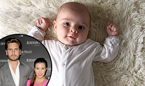 Kourtney Kardashian Introduces Son Reign Aston Disick: First Photo!