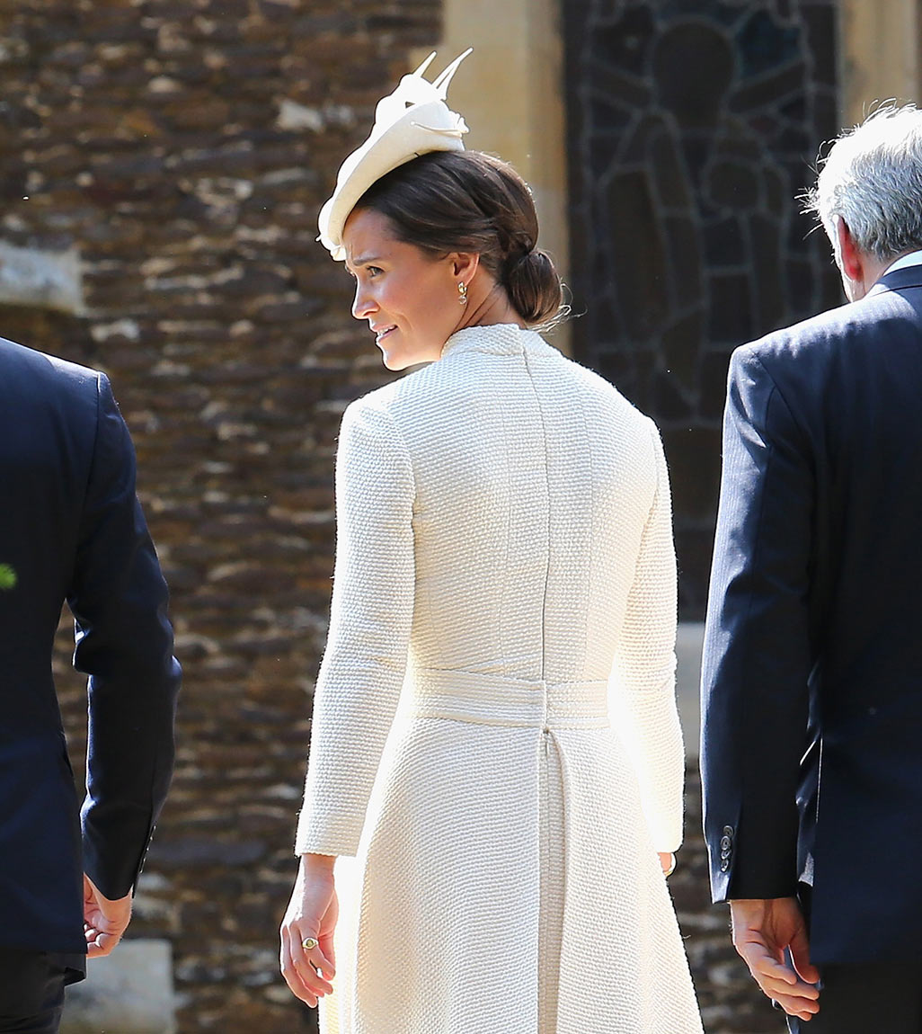 Pippa Middleton Dons Sky-High Heels for Princess Charlotte Christening