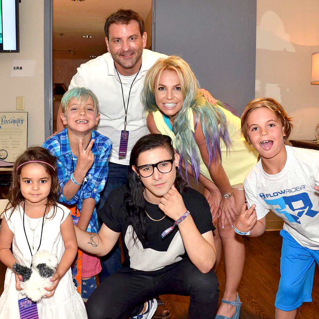 Britney Spears Tries Rainbow Hair: See More Celeb Color Makeovers