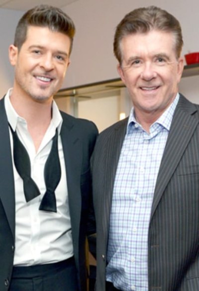 Robin Thicke Pays Tribute to ‘Best Friend' Alan Thicke