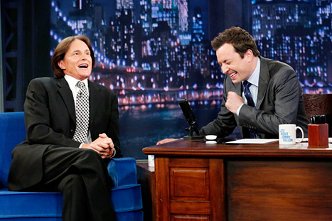 Bruce Jenner Confronts Jimmy Fallon Over Plastic Surgery Jokes