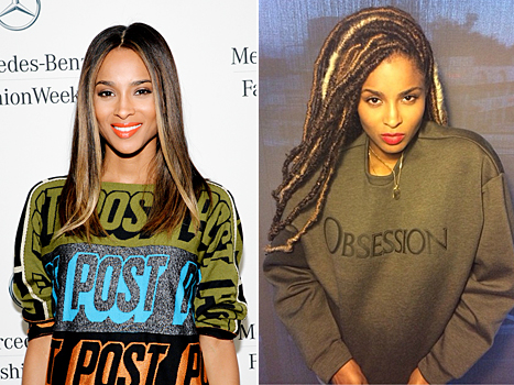 Ciara Debuts Dreadlocks: Makeover Photos of Waist-Length Blonde Hair