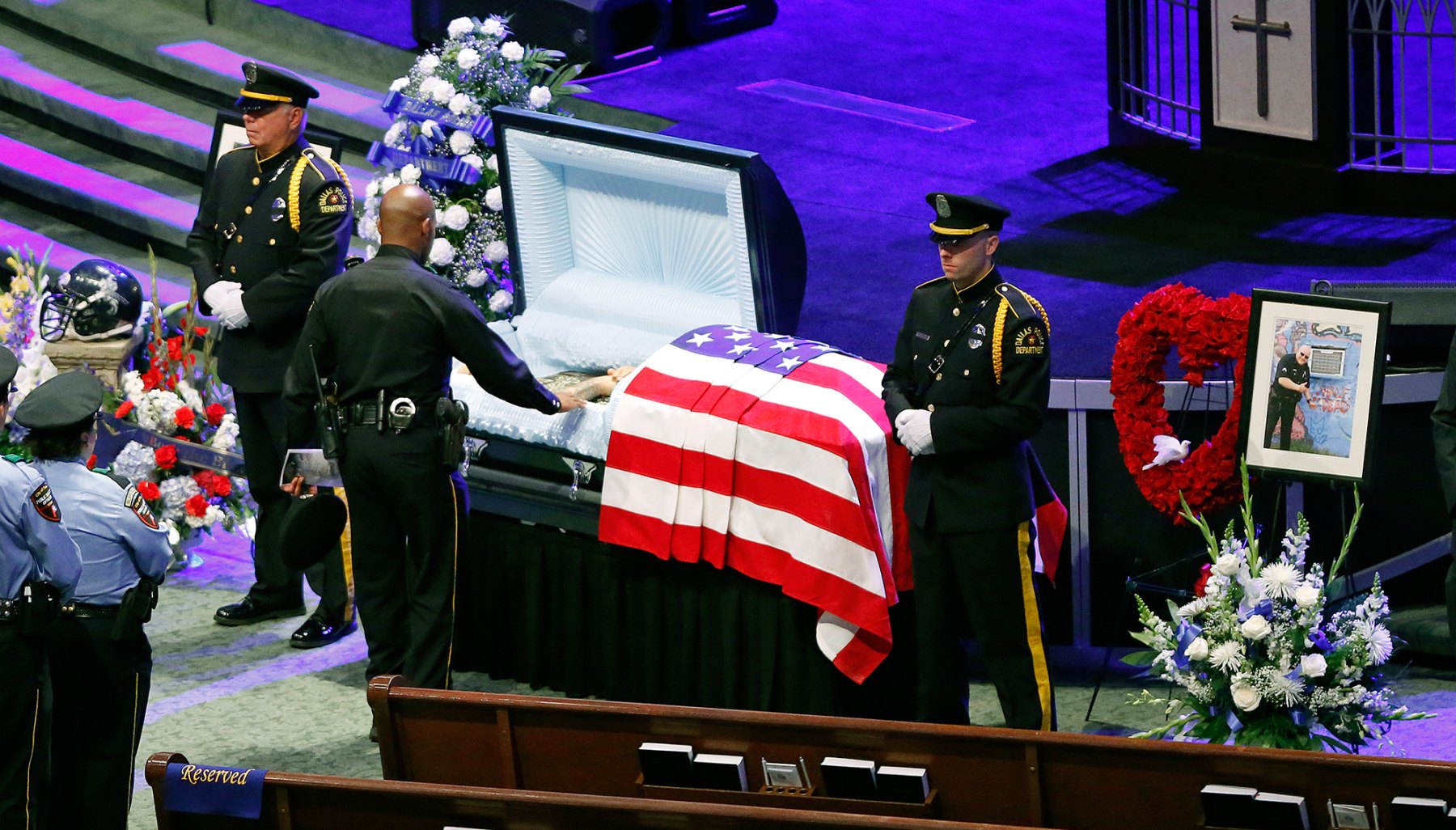 Slain Dallas Police Officers Mourned at Funerals