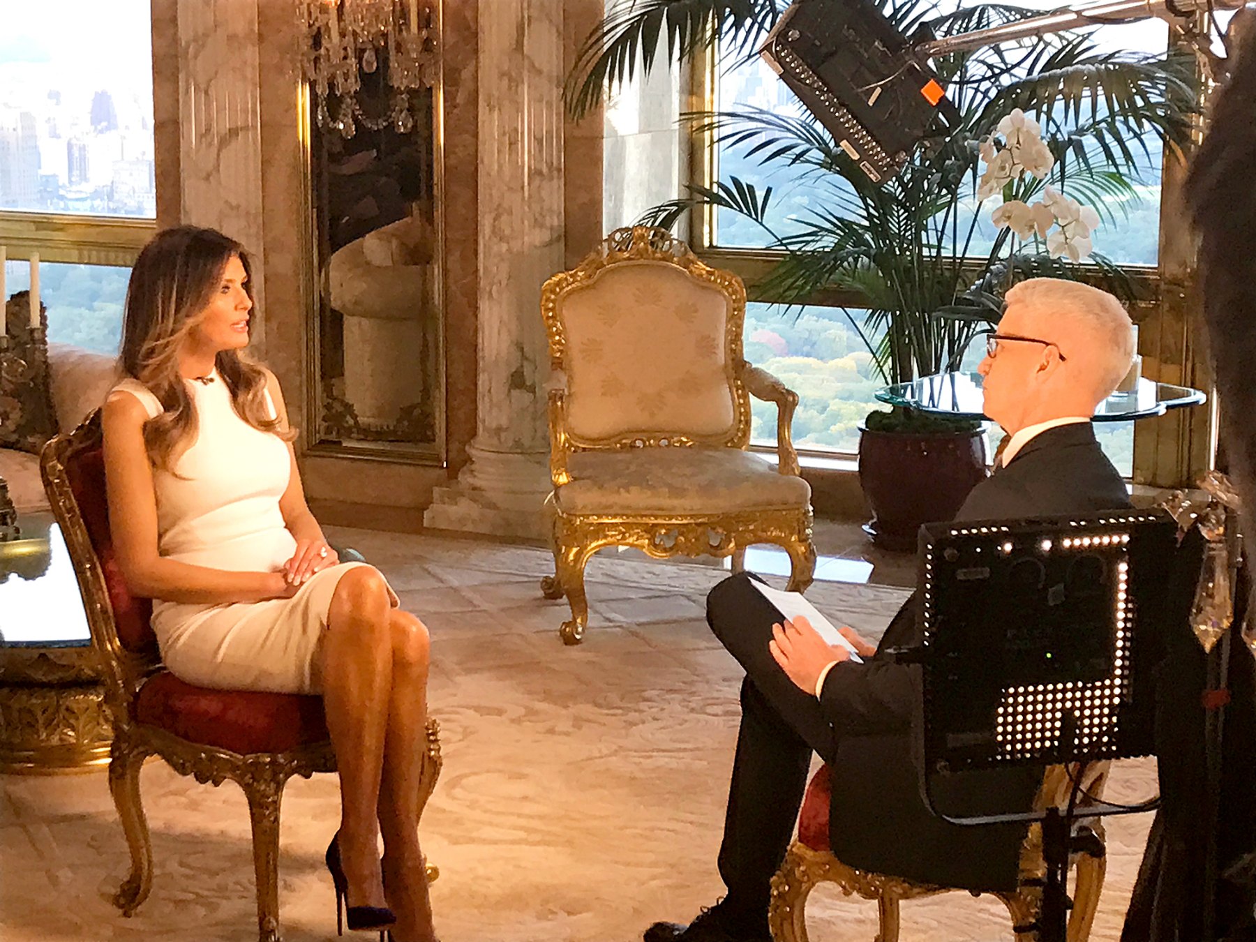 Melania Trump's CNN Interview on Donald Trump Scandals: Recap