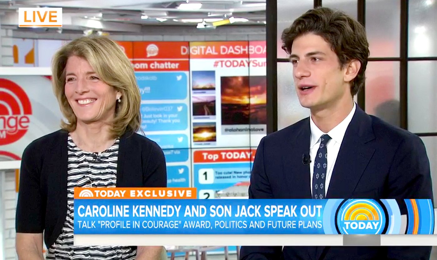 JFK’s Only Grandson, John ‘Jack’ Schlossberg. Makes First Live TV ...