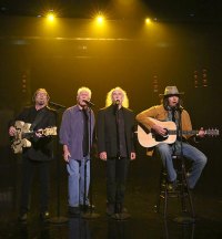 Jimmy Fallon Performs "Fancy" as Neil Young With Crosby, Stills, Nash
