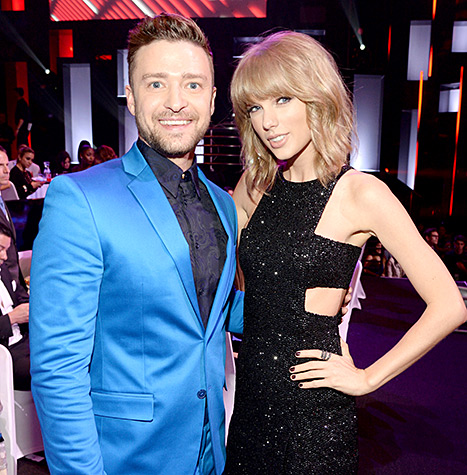 Taylor Swift, Justin Timberlake Freak Out at iHeartRadio Music Awards