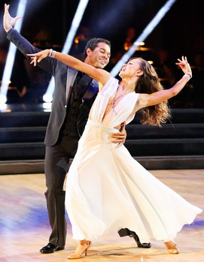 DWTS' Karina Smirnoff Explains Kissing Ex-Fiance Maksim Chmerkovskiy