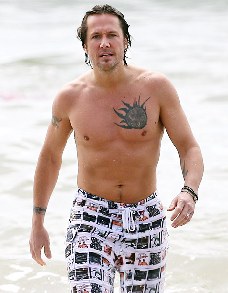 Keith Urban Shirtless