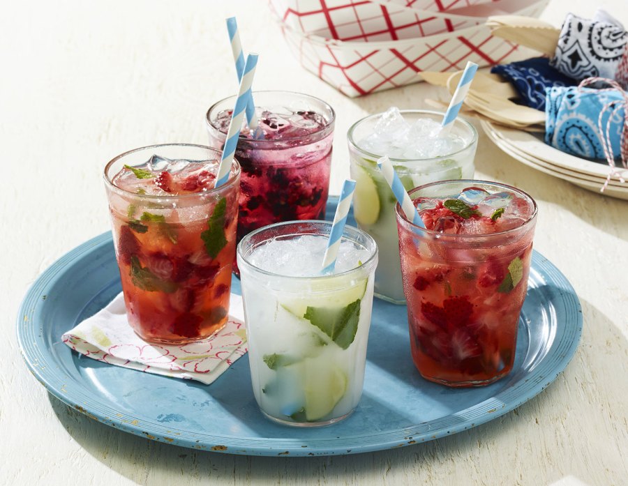 Lauren Conrad Makes a Simple 4th of July Cocktail