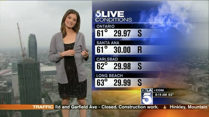 Meteorologist Liberte Chan Asked to Cover Up During Live Report