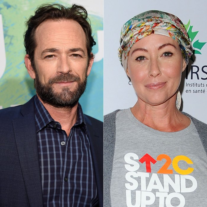 Luke Perry Pays Tribute to Shannen Doherty at ‘Beverly Hills, 90210 ...