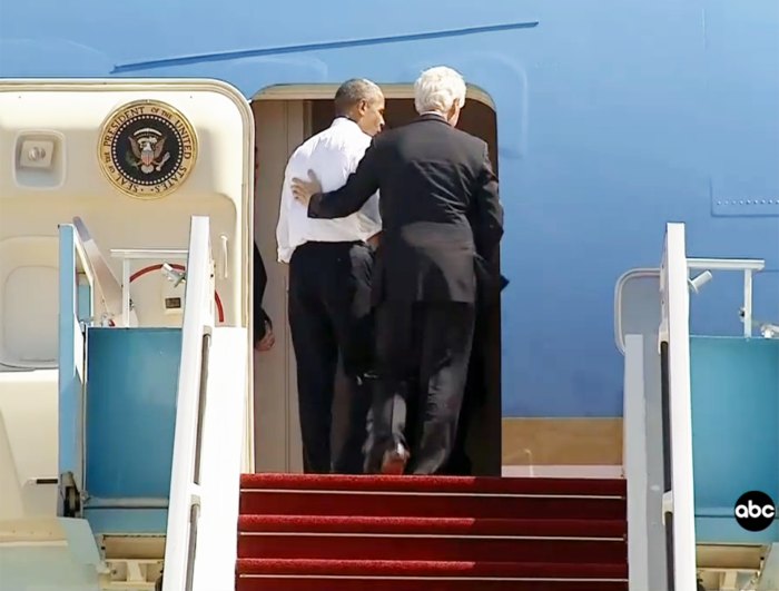 Obama Gets Impatient Waiting For Bill Clinton: Watch!