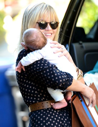 NEW PICTURES: Reese Witherspoon Snuggles Baby Tennessee - Us Weekly