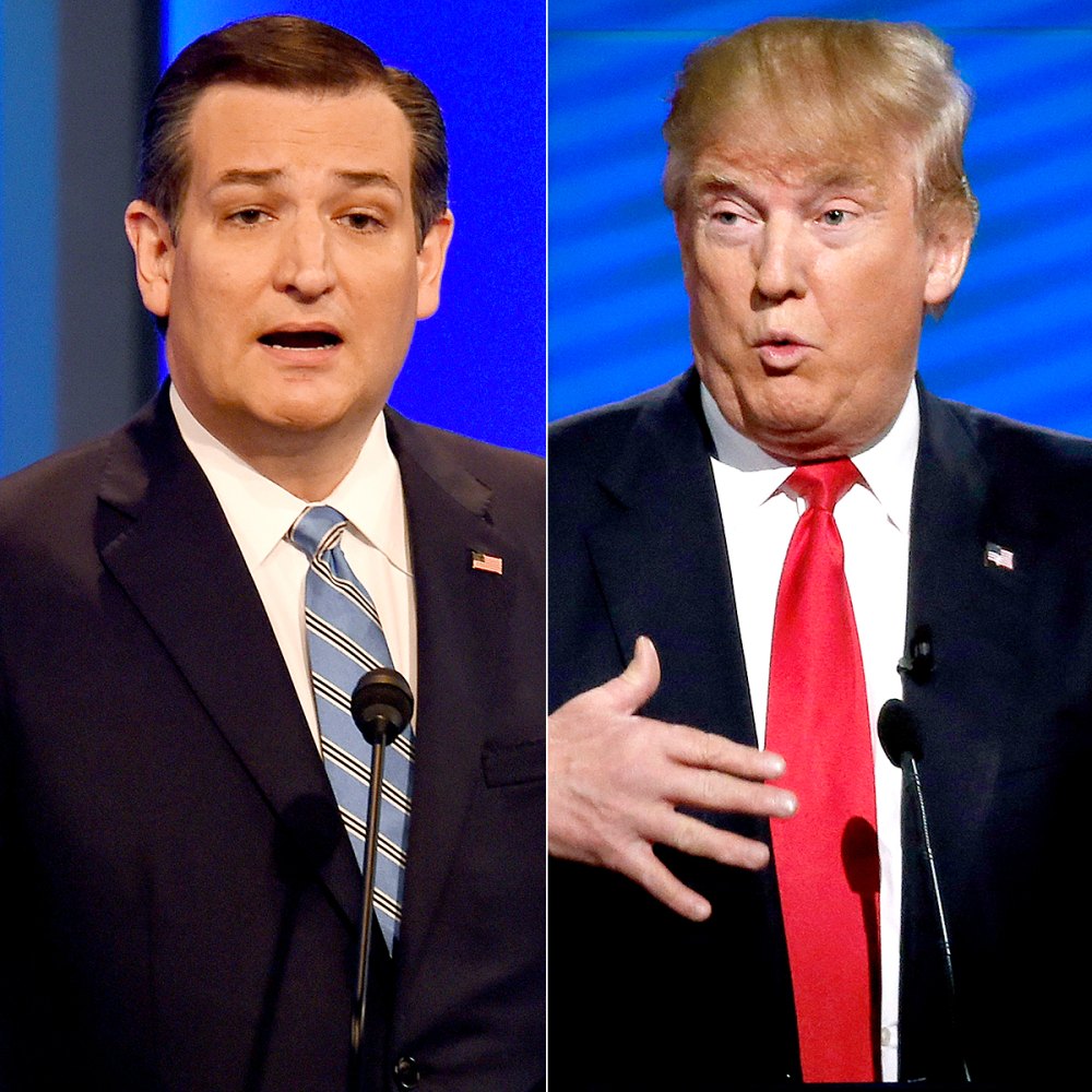 Ted Cruz, Donald Trump Rumble Over Tabloid Claims of Cruz’s Adultery