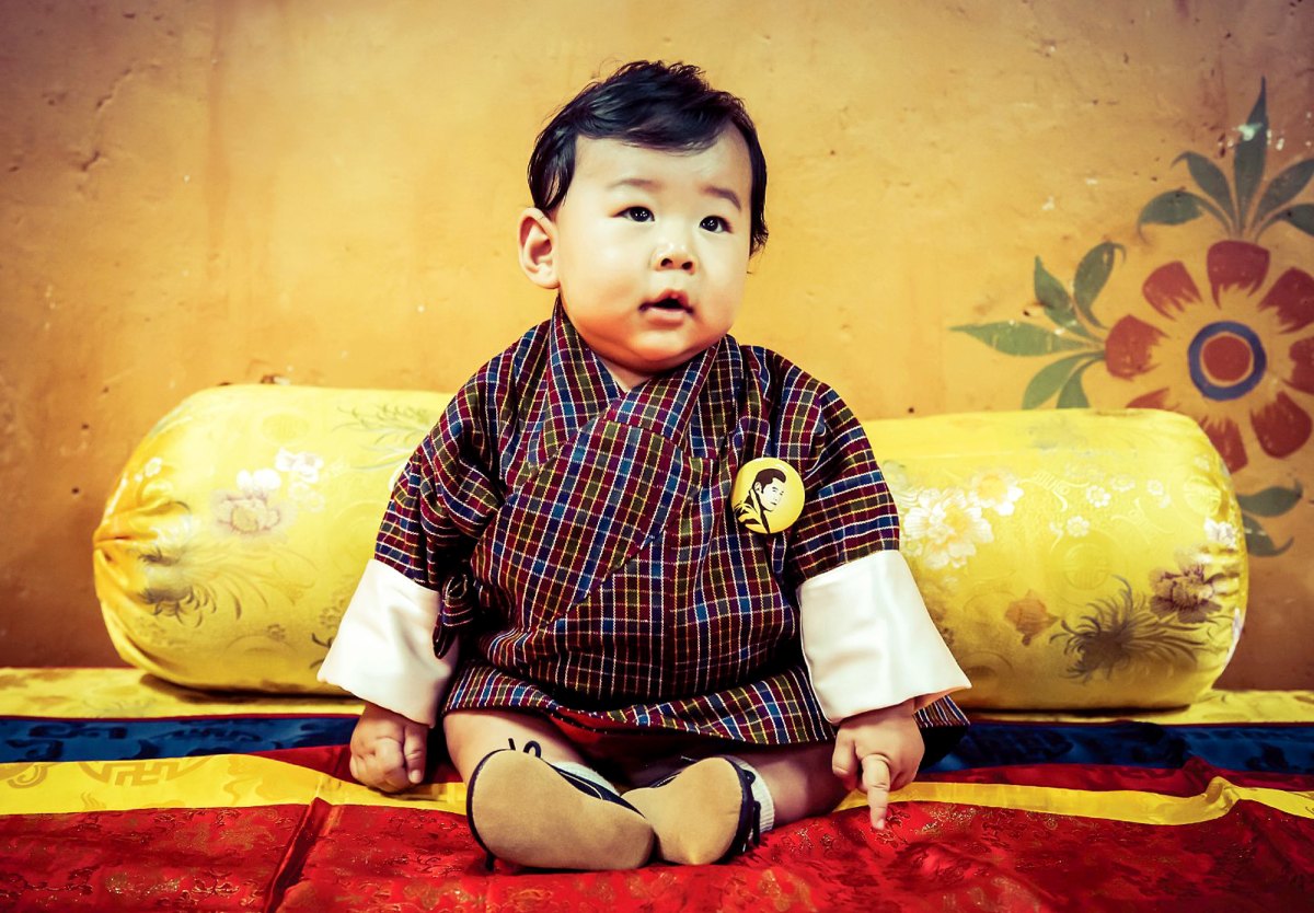 Adorable Baby Prince of Bhutan Featured in Royal Calendar