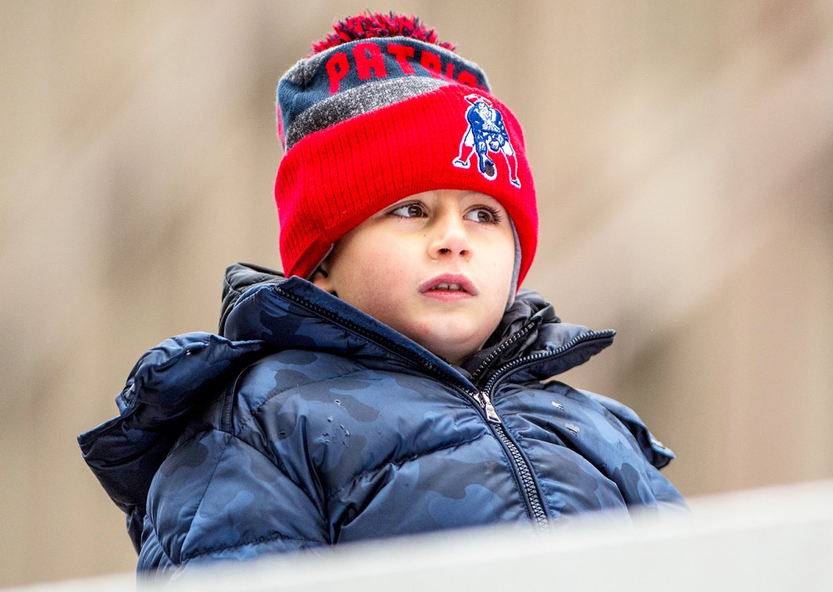 Tom Brady’s Son Dabs at Patriots’ Super Bowl Victory Parade | Us Weekly