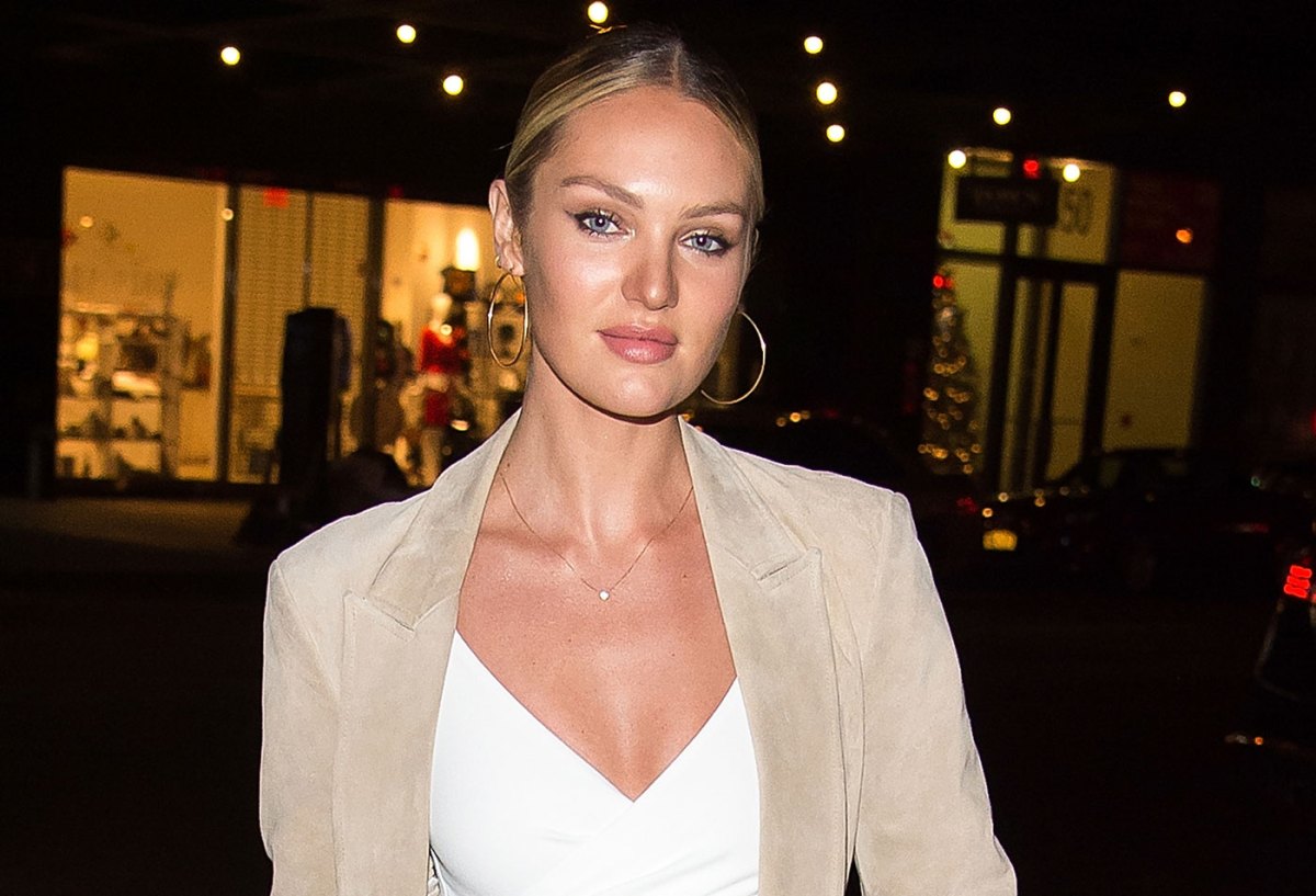 Candice Swanepoel Showcases Pregnant 'Lady Lumps' | Us Weekly