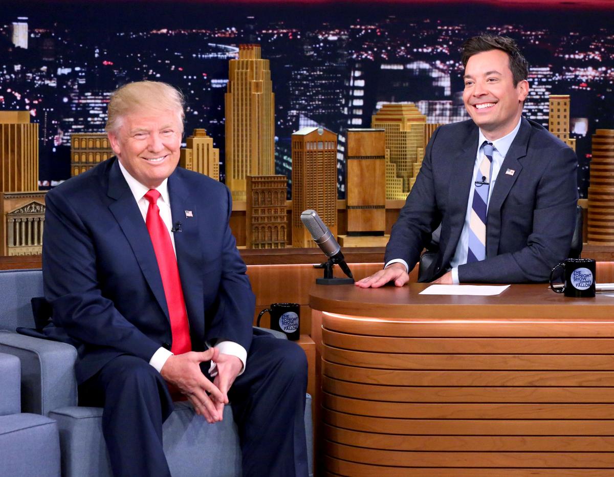 Jimmy Fallon Jabs Donald Trump on Presidential Win | Us Weekly