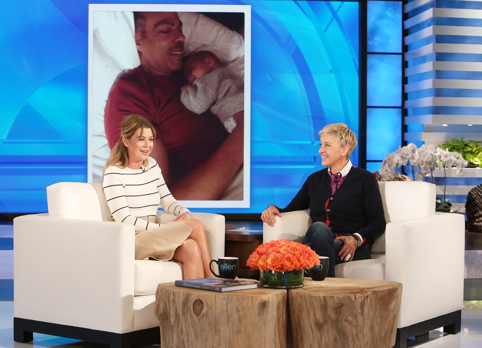 Ellen Pompeo Gushes Over Newborn Son, Praises Baby Nurse: Watch | Us Weekly