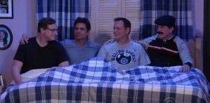 'Fuller House' Becomes a Cop Drama Courtesy of Colbert | Us Weekly