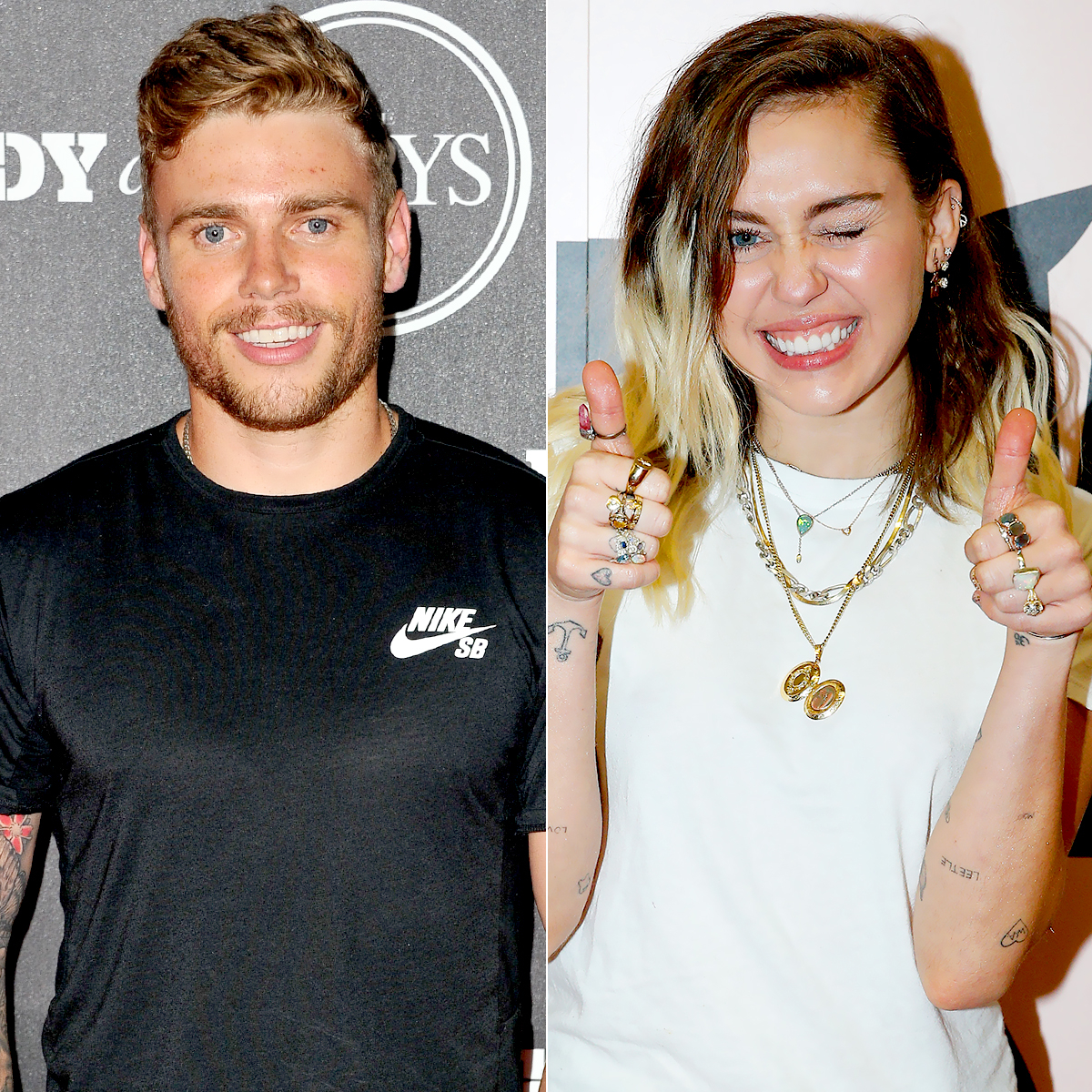 Gus Kenworthy Miley Cyrus