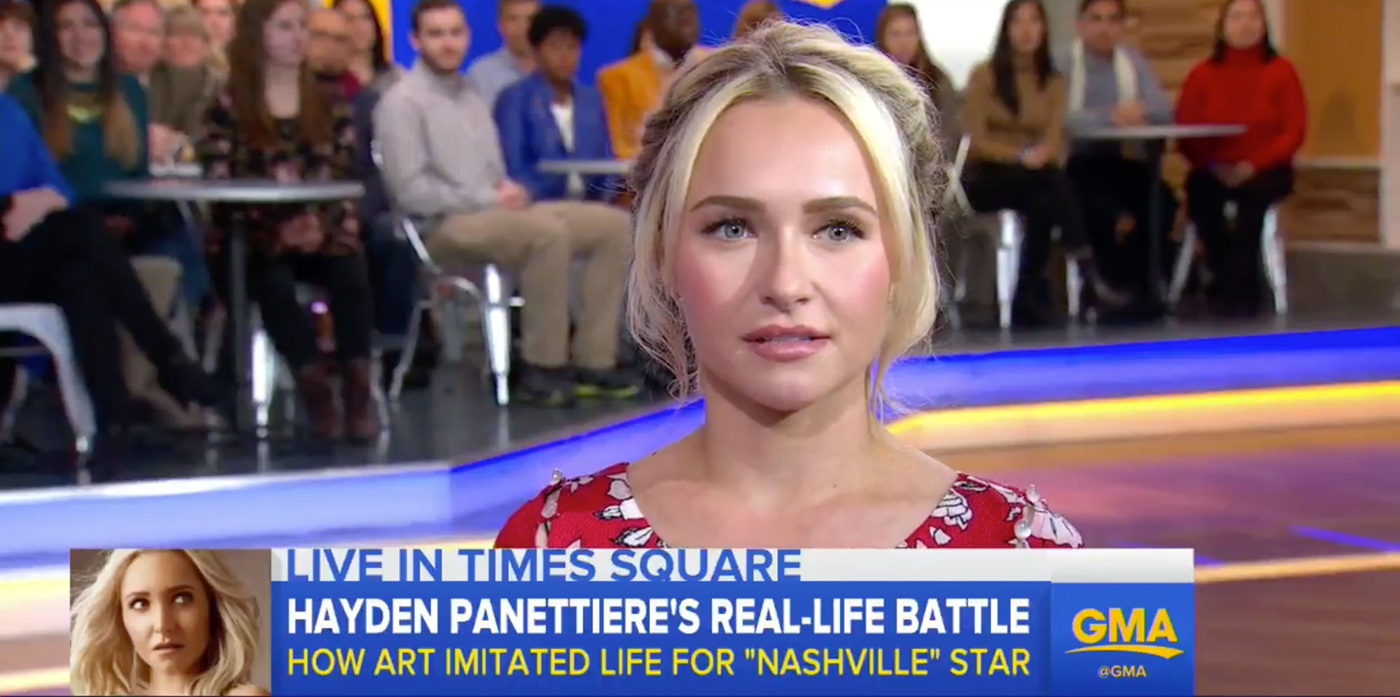 Hayden Panettiere Wake Up Call