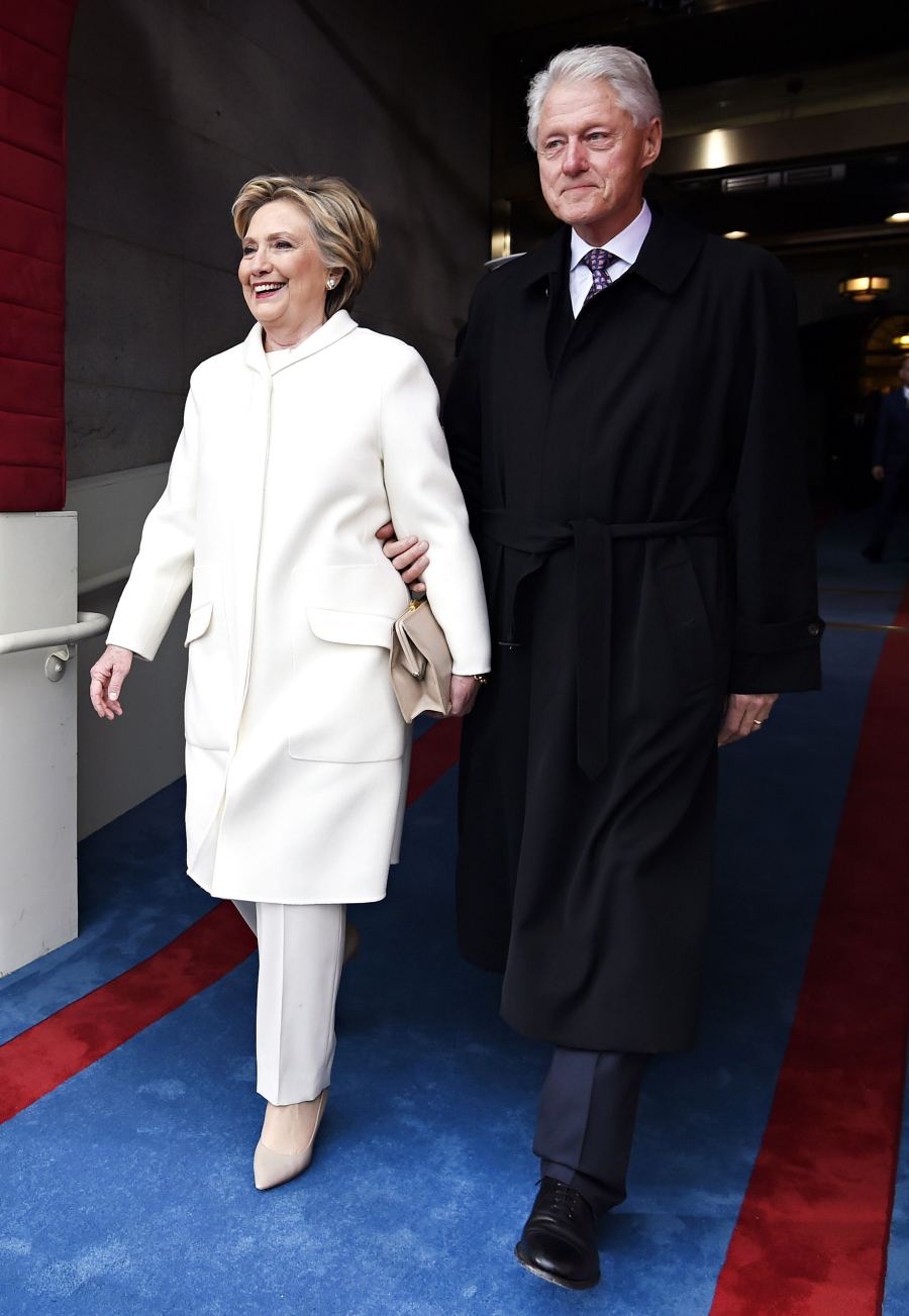 Hillary Clinton, Ivanka Trump Wear White Pantsuits to the Inauguration ...