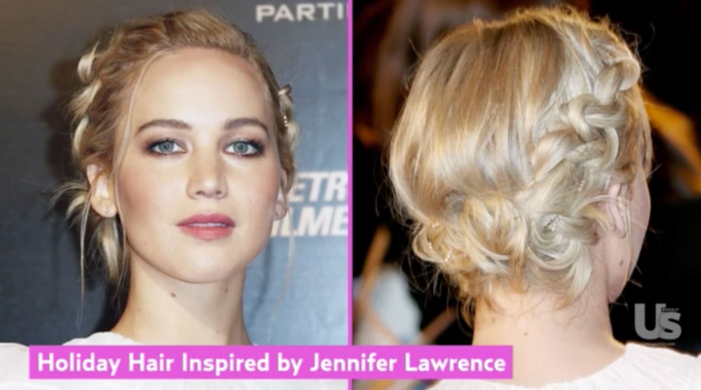 How to Do Jennifer Lawrence’s Knotted Braided Updo Hairstyle | Us Weekly
