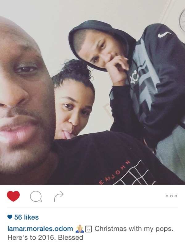 Lamar Odom’s Son Posts Picture of NBA Star | Us Weekly