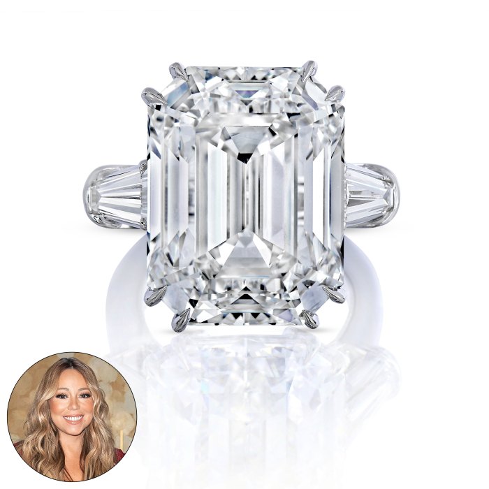 See Mariah Carey's 35-Carat Diamond Engagement Ring: Photos