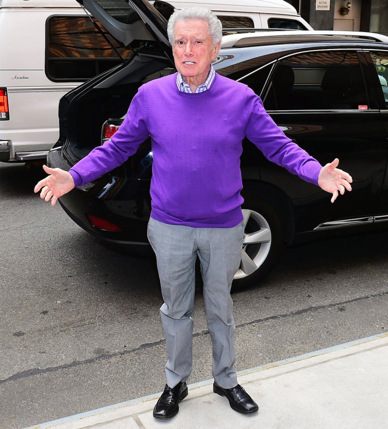 Regis Philbin Defends Kelly Ripa Amid 'Live' Michael Strahan Drama | Us ...