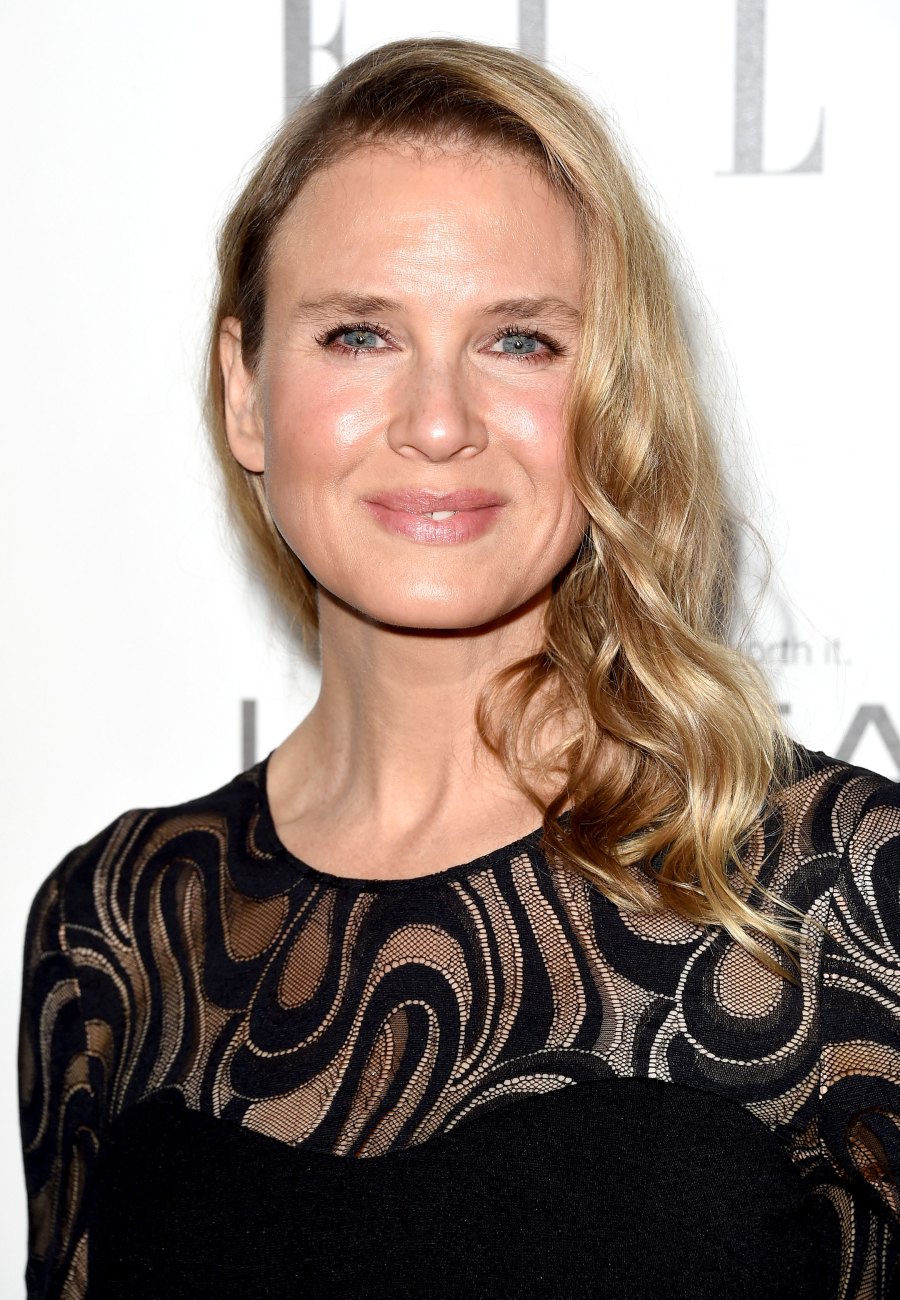 Renee Zellweger Works Her Flawless Body in Black Dress: Photos