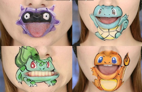 Bloggers Are Turning Their Mouths Into Pokemon Characters | Us Weekly