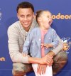 Stephen Curry's Daughter Riley Steals Show at Kids' Choice Awards | Us ...