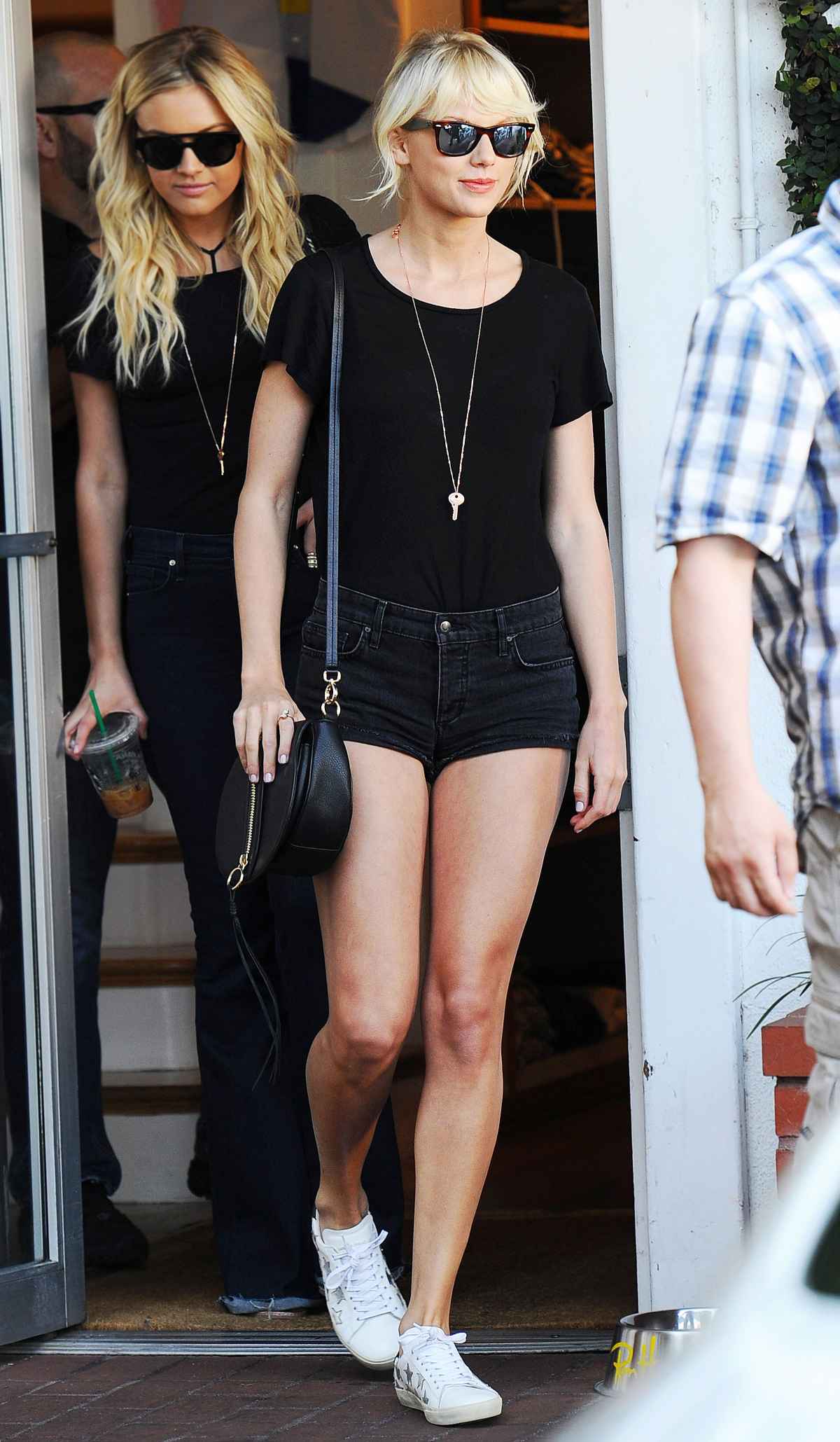 Taylor Swift Wears Short Shorts: Street Style Photos | Us Weekly