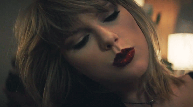 Taylor Swift Rocks Pat McGrath's Red Glitter Lips for Music Video | Us ...