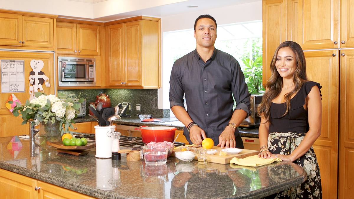 Watch Tony and October Gonzalez Make an Impressive Game Day Dish | Us ...